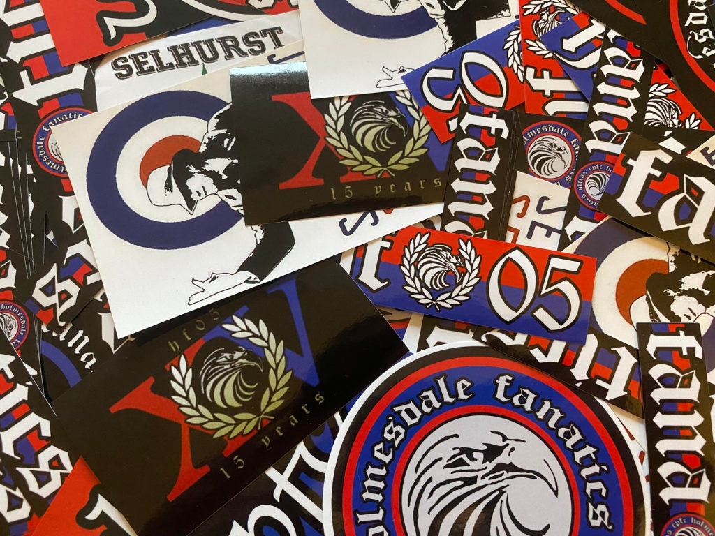 HF STICKER PACK - Holmesdale Fanatics Ultras cpfc